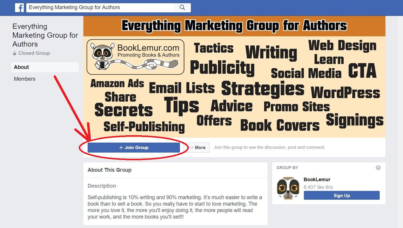 Everything Marketing Group for Authors | BookLemur.com